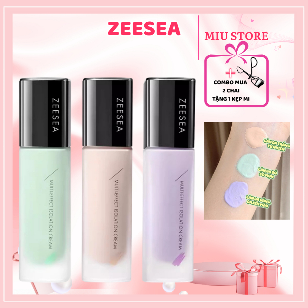Kem lót trang điểm Zeesea Multi-Effect Makeup Primer 30g kiềm dầu, che khuyết điểm tự nhiên ...