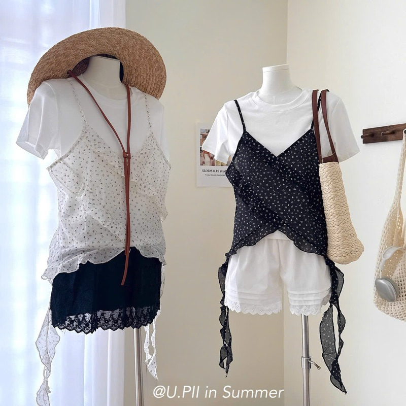 Set áo thun + hai dây chấm bi mùa hè Vibe sunmer Hangg Qc | Shopee Việt Nam