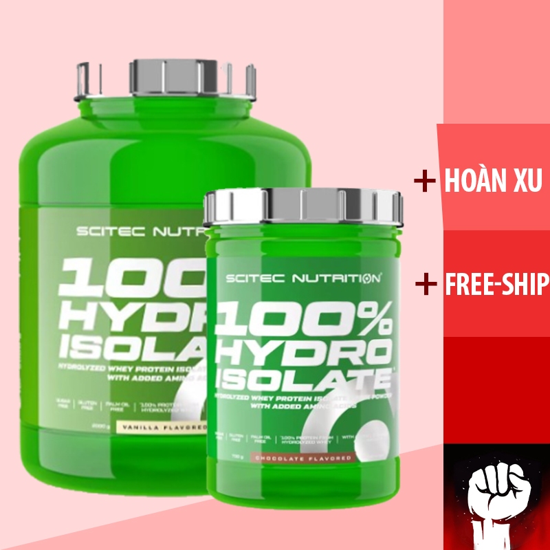 Whey | Scitec Nutrition 100% HYDRO ISOLATE - Sữa Tăng Cơ Thủy Phân 700g ...