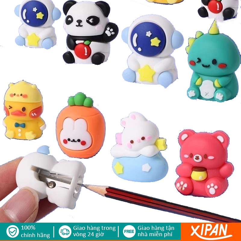 Xipan đồ Gọt bút chì Mini, chuốt bút chì hình thú thiết kế siêu dễ ...