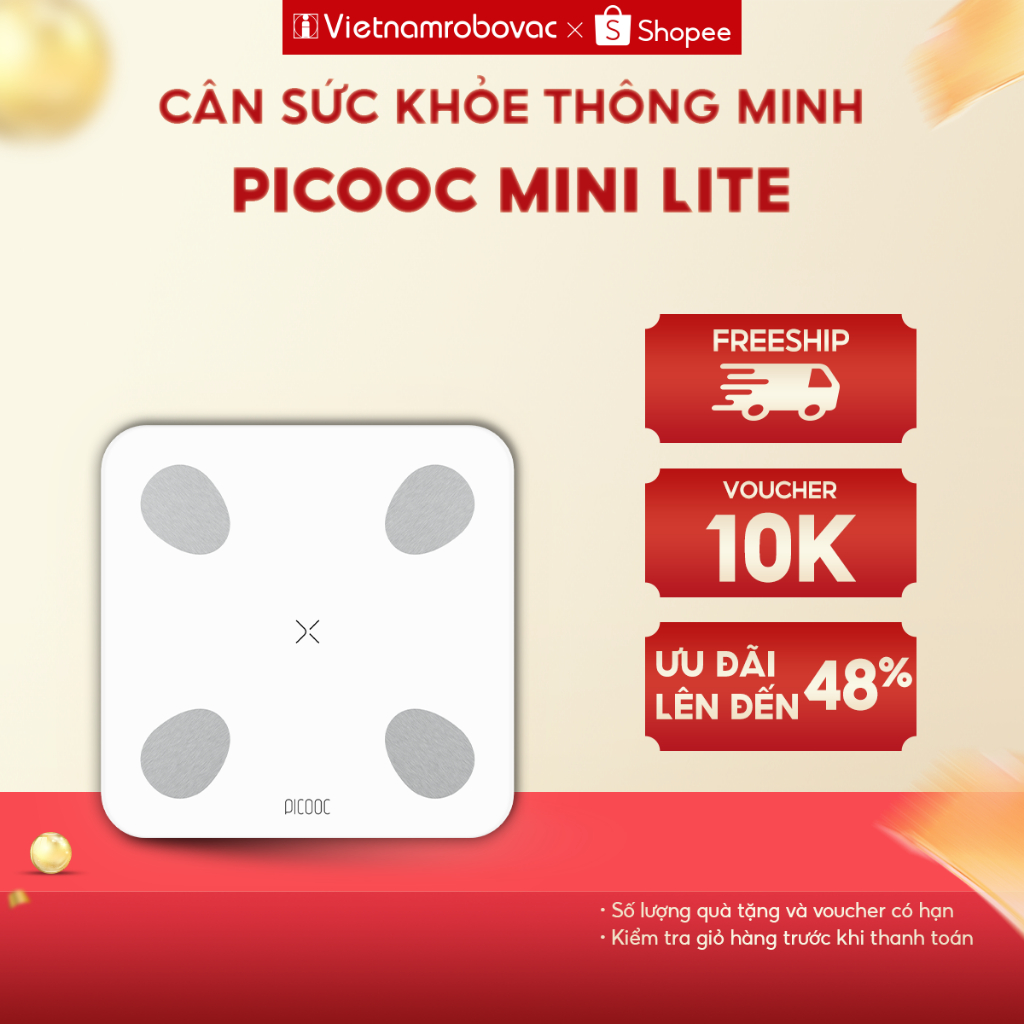 Cân Điện Tử Thông Minh PICOOC Mini Lite - Phiên bản Quốc Tế - APP TIẾNG ...