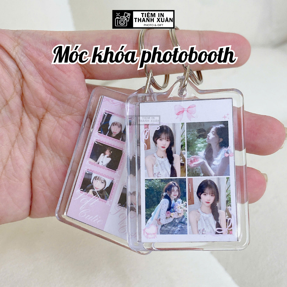 Móc Khóa Photobooth Keychain In Ảnh Theo Yêu Cầu | Shopee Việt Nam