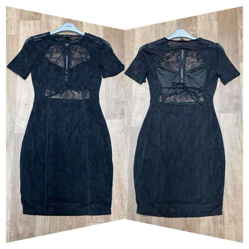 ĐẦM THUN REN BODY GUESS* HỞ LƯNG | Shopee Việt Nam