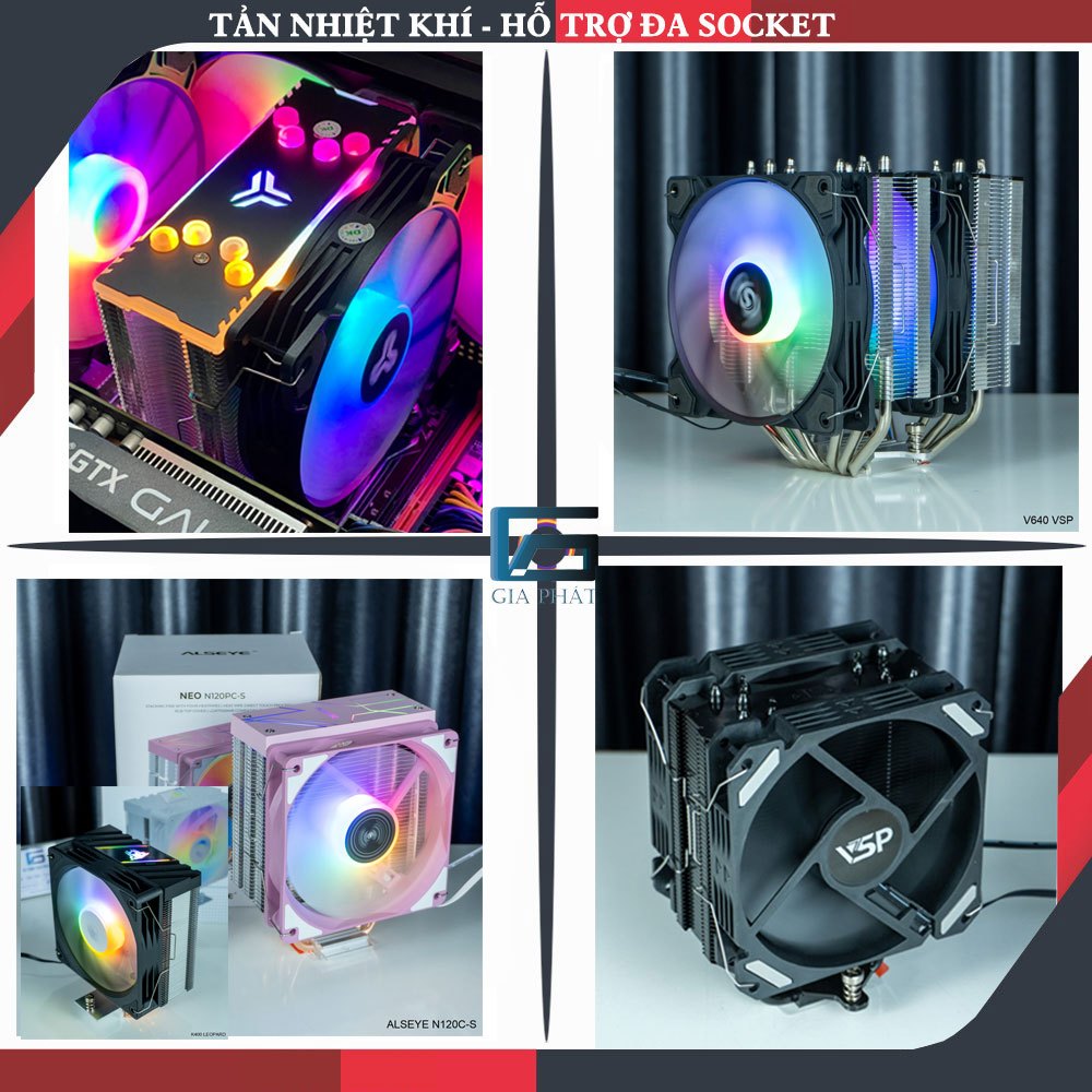 Tản Nhiệt Khí, Tản Nhiệt CPU V620 Pro Plus - CR1200 - T400i - K400 ...