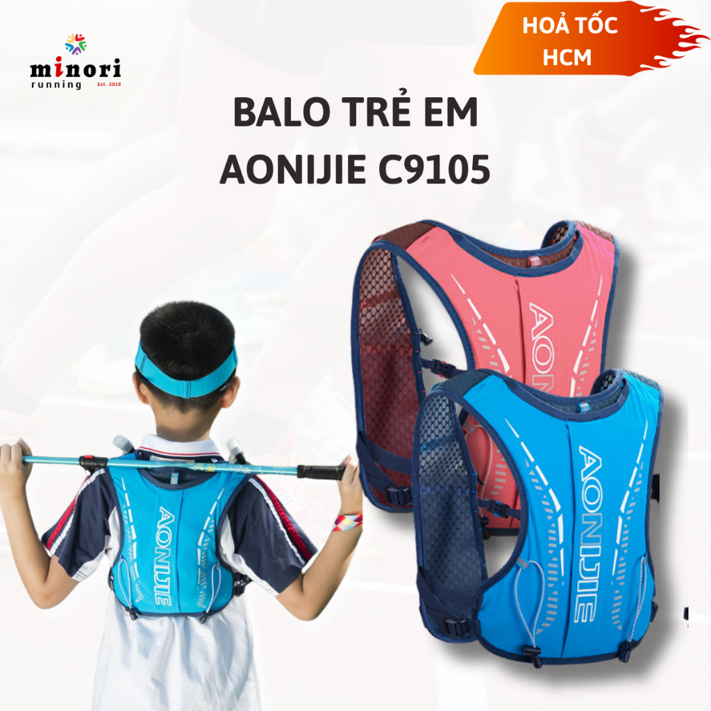 Balo Vest Nước Trẻ Em Chay Trail Chạy Bộ Thể Thao Aonijie C9105 - Ôm ...
