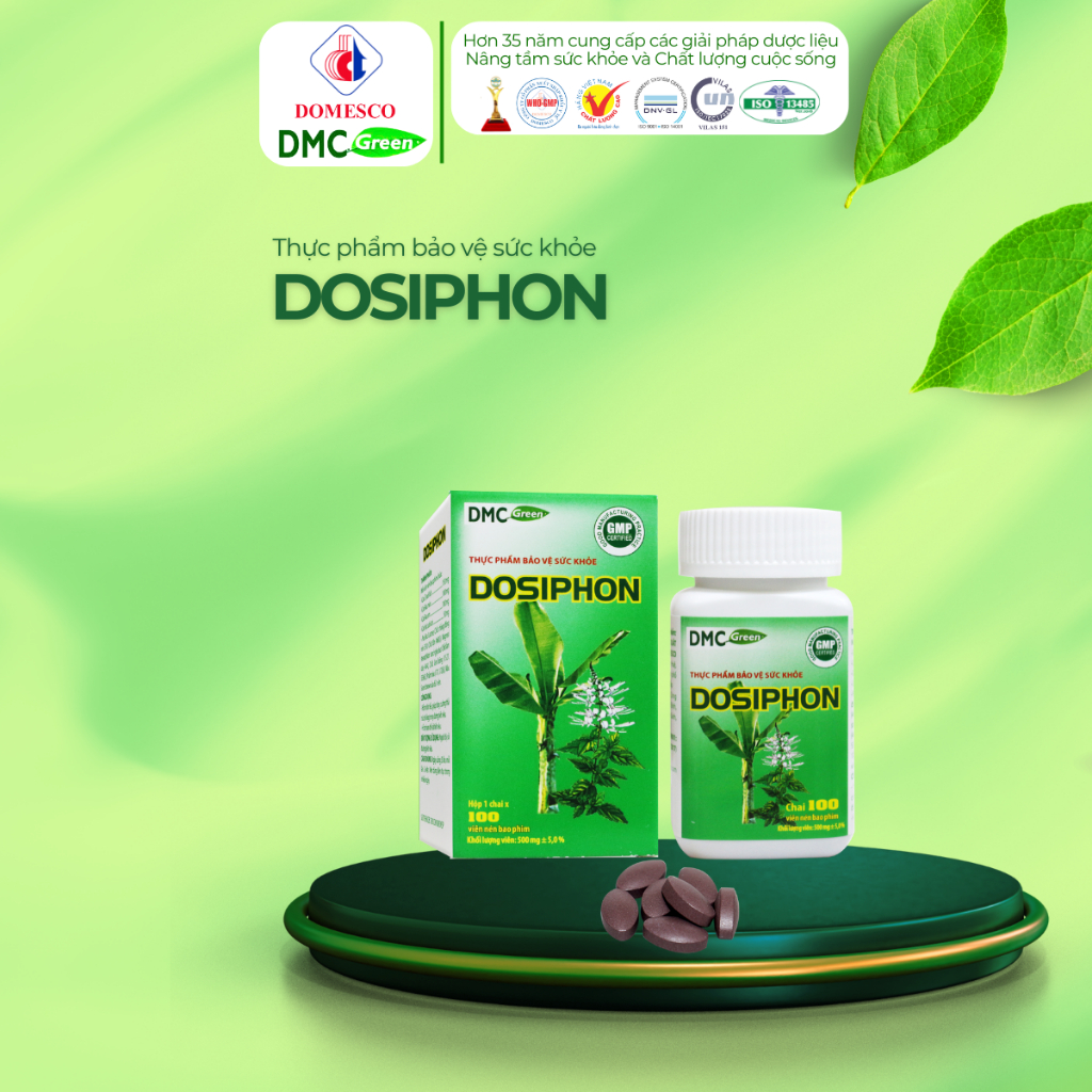 Viên uống DOSIPHON DOMESCO - Hộp 100 viên | Shopee Việt Nam