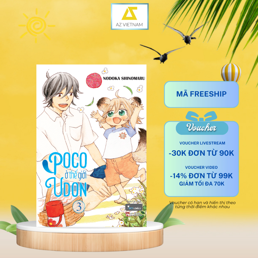 Sách - Poco Ở Thế Giới Udon (Tập 3) | Shopee Việt Nam