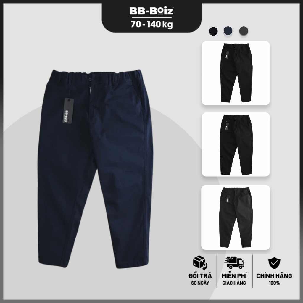 [BigSize] Quần Kaki Lưng Thun Ống Suông Nam BB-Boiz Form Bigsize 80kg - 135kg - Mã KDLT | Shopee ...