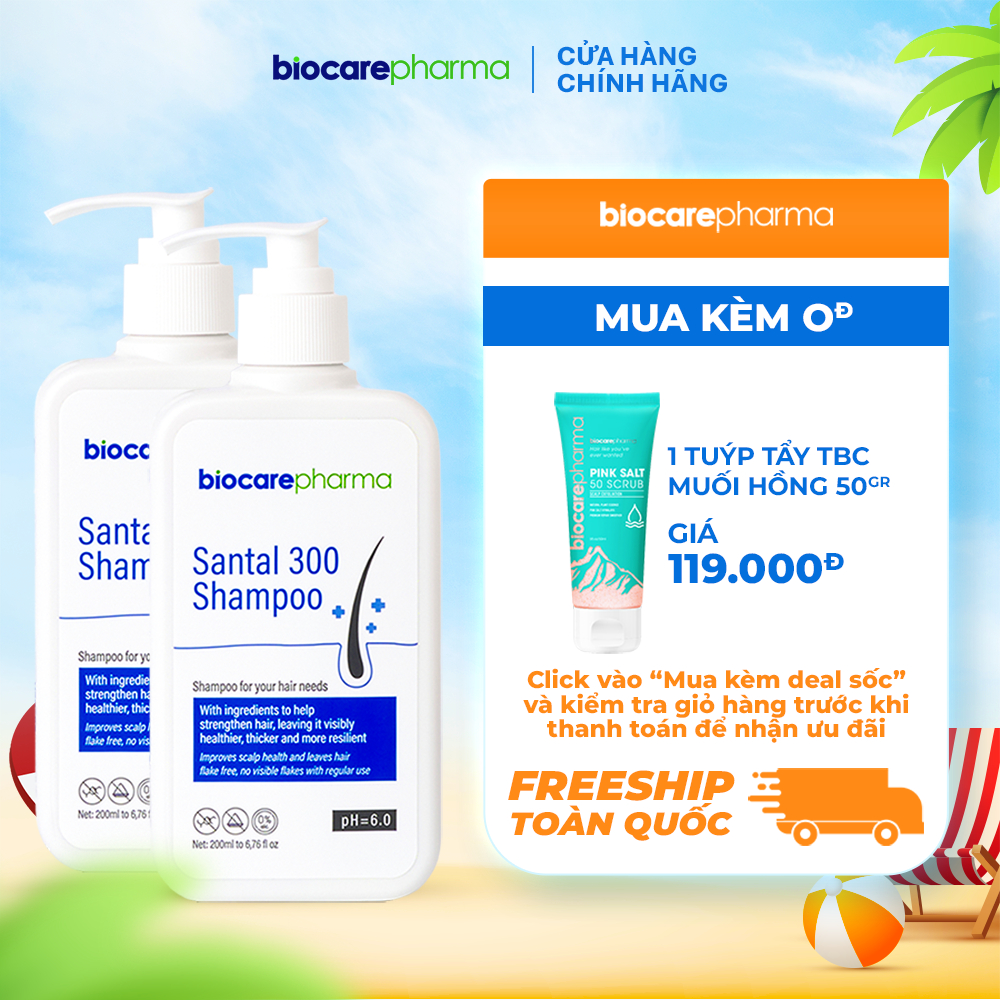 [COMBO2] Dầu Gội Dược liệu BIO CARE PHARMA giảm gàu , nấm ngứa da đầu ...