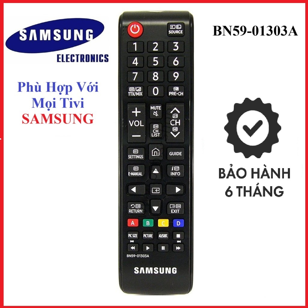 Điều Khiển Tivi Samsung BN59-01303A - Hàng Cao Cấp Sử Dụng Hồng Ngoại ...