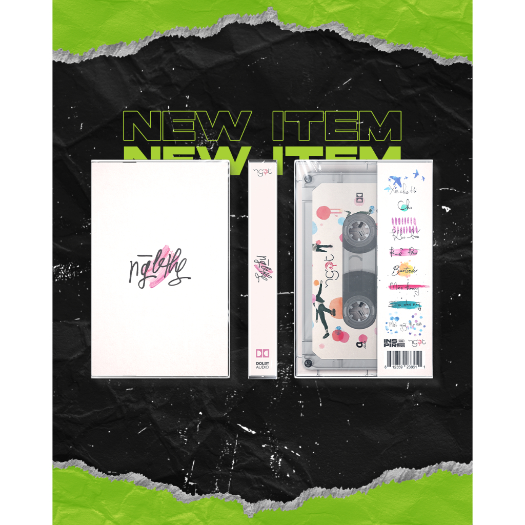 Băng Cassette Ng'bthg - Ngọt Band - [Custom Cassette Tape] | Shopee ...