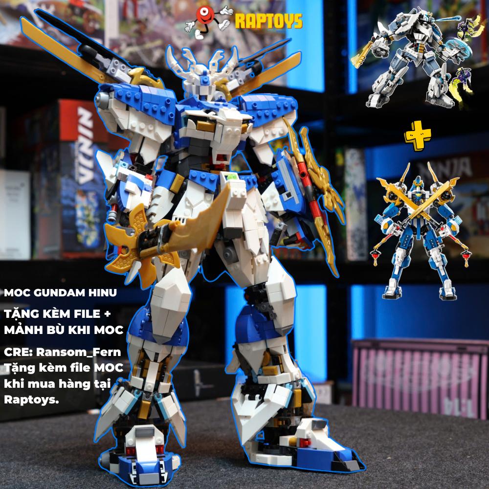 [Tặng File MOC] Combo JAY +ZANE Titan Mech Đồ chơi mô hình lắp ráp ...