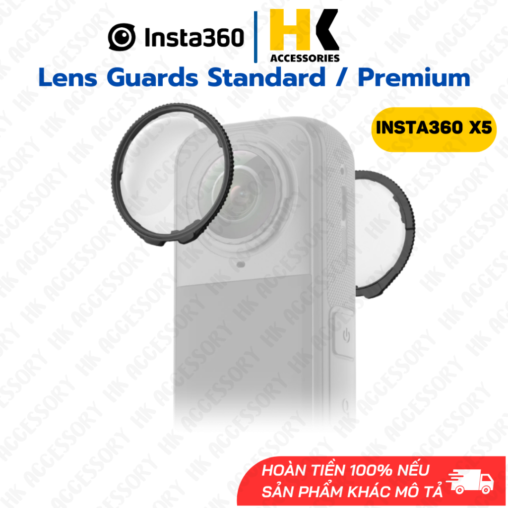 Lens Guards Standard/ Premium Insta360 X5 chống trầy xước camera nâng ...