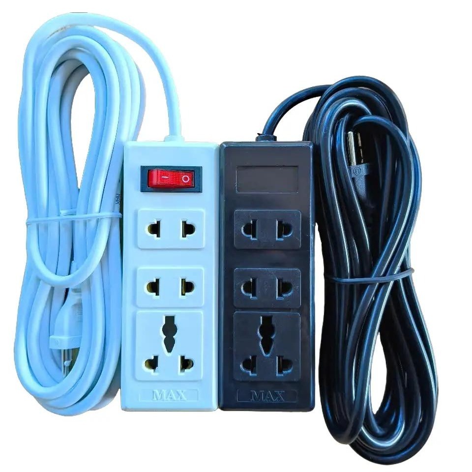 Ổ cắm điện 3 lỗ đa năng có dây SANOMAX 1500W, ổ điện di động, dùng cho ...