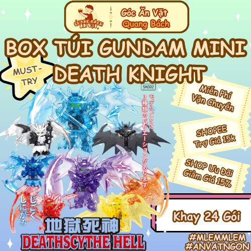 BOX 24 TÚI MÙ GUNDAM MINI NHIỀU MÀU SẮC, NHÂN VẬT LẮP GHÉP MINI, GUNDAM ...