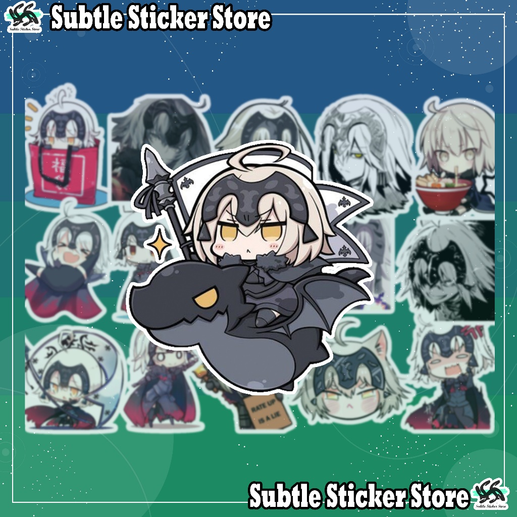 [Fate/Grand Order] - Set 10/15 Sticker Jeanne / Jeanne Alter game Fate ...