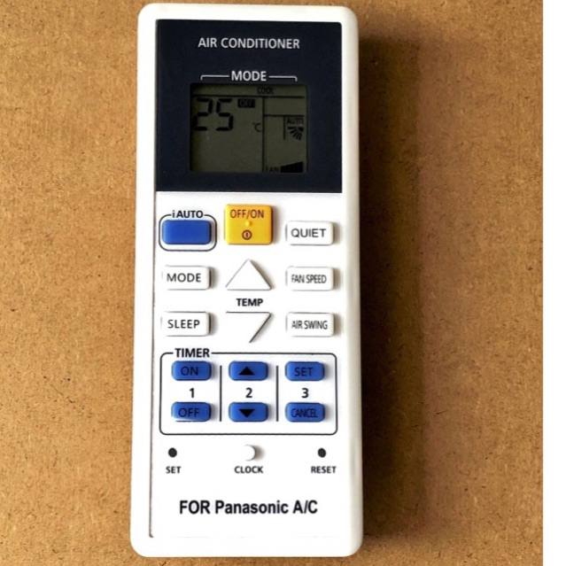 Điều khiển điều Hòa Panasonic 1 Chiều Thường Có iAUTO ( Loại NÚT XANH ...