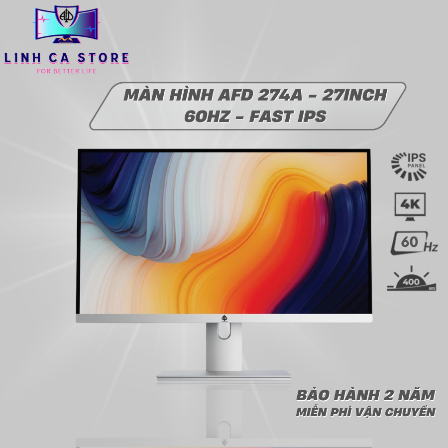 MÀN HÌNH MÁY TÍNH AFD 27INCH 4K - AFD274A | FAST IPS | 60HZ | HDR400 ...