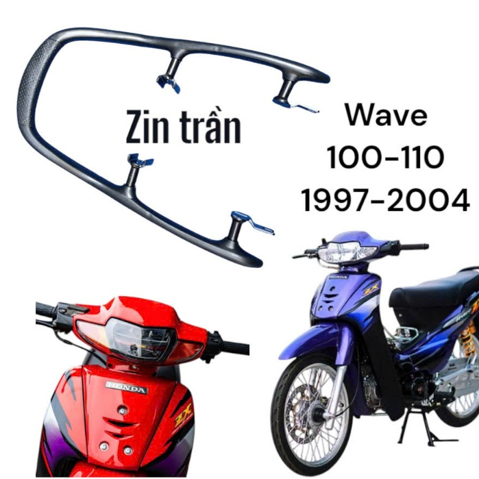 TAY dắt xe wave zx zin trần,CẢNG SAU wave zx,QUAI YÊN WAVE ZX,tay xách ...