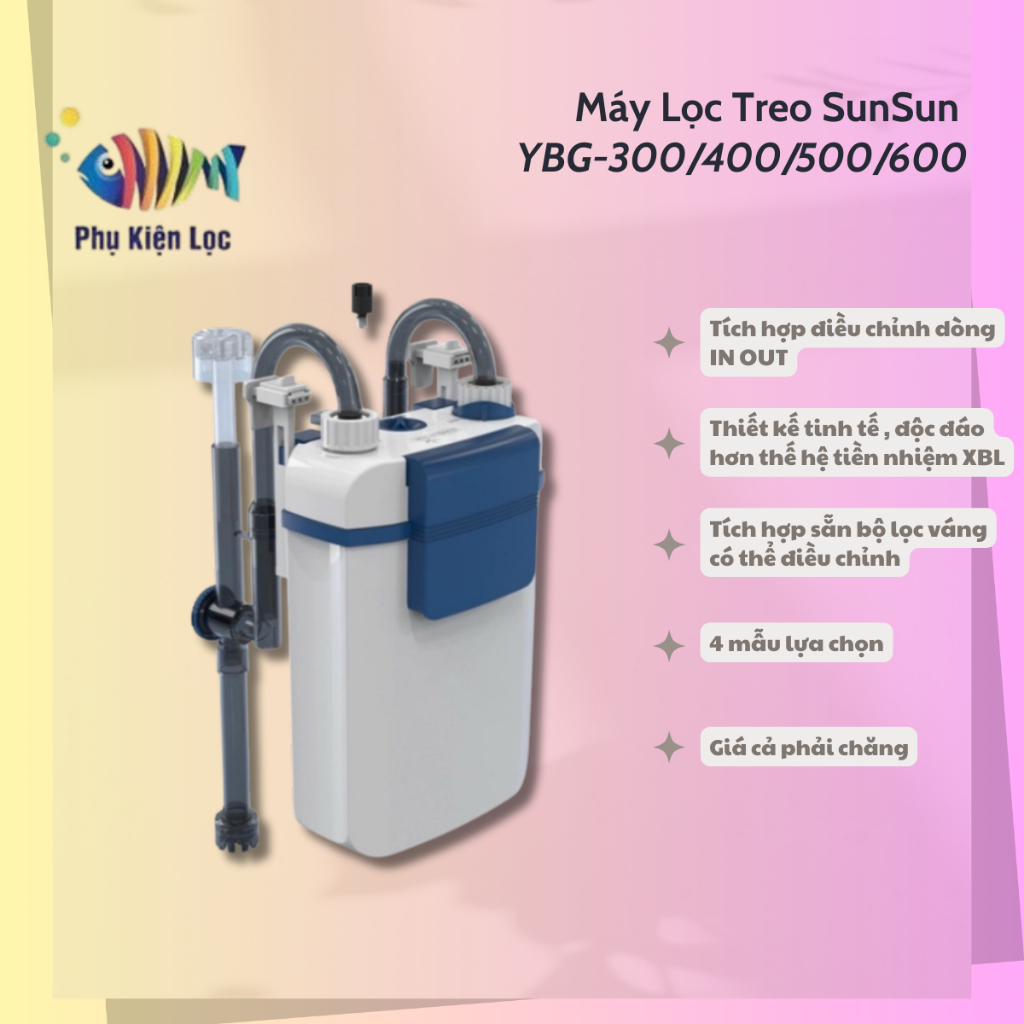 Máy Lọc Treo SunSun YBG-300/400/500/600 Chính Hãng | Shopee Việt Nam