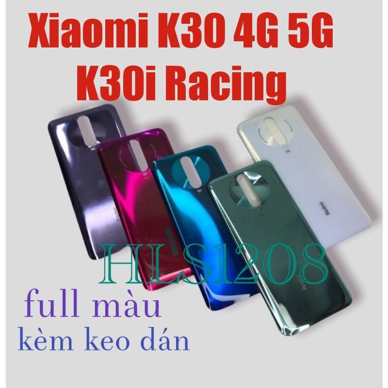 K30-5G - LƯNG VỎ REDMI K30 5G - NẮP LƯNG KÍNH - NẮP PIN XIAOMI REDMI K30-5G - LƯNG K30.5G GIÁ SỈ ...