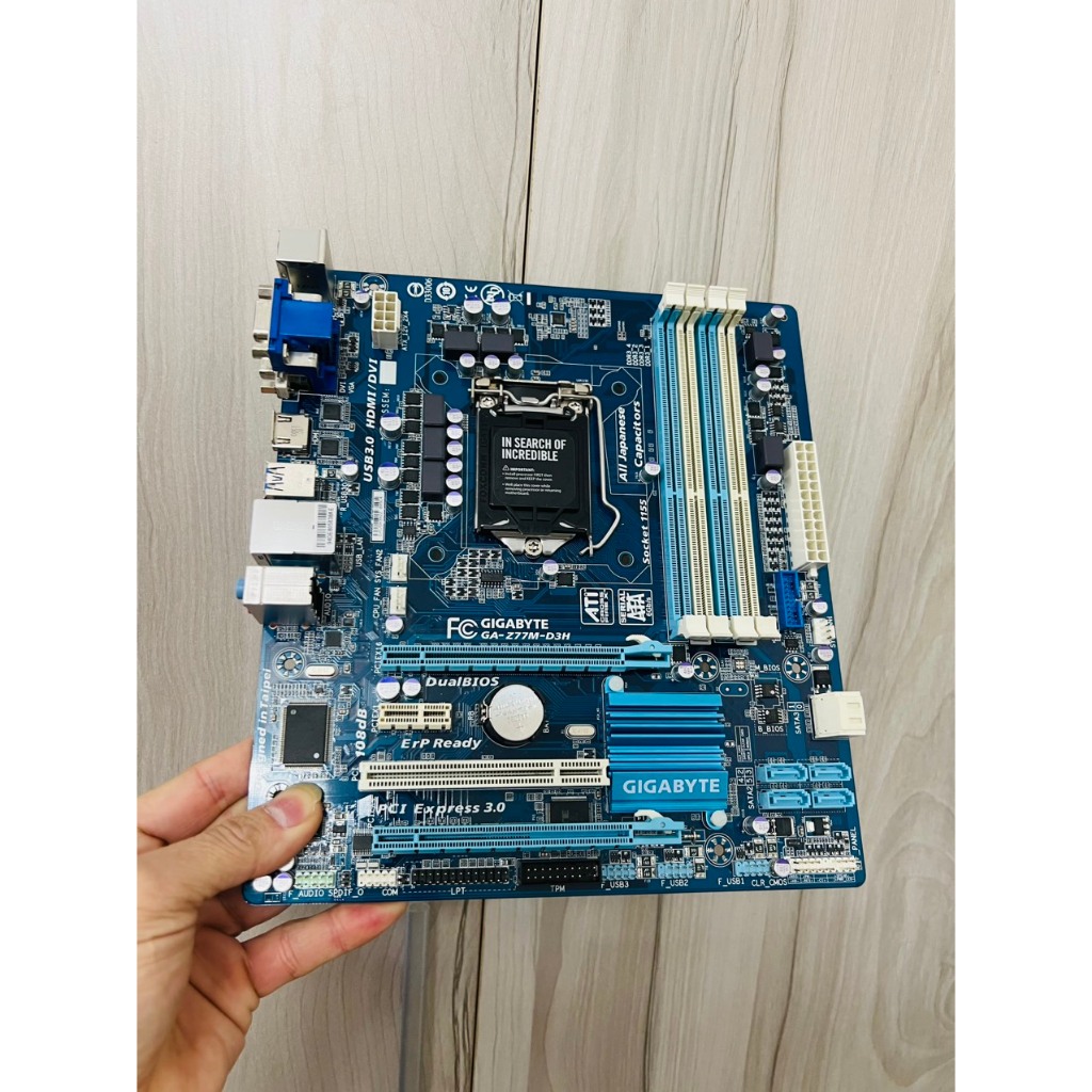 [HCM]Bo Mạch Chủ (Mainboard) Gigabyte GA Z77M-D3H (CTY Box-3 Năm ...