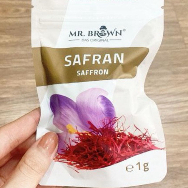 [ HÀNG ĐỨC ] Nhụy hoa nghệ tây Đức Safran Saffron Mr Brown Das Original ...