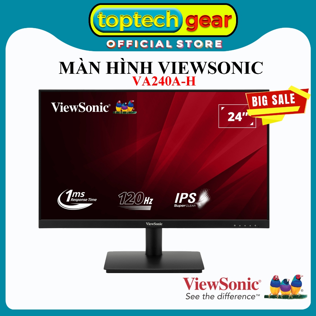 Màn hình VIEWSONIC VA240A-H / 23.8 INCH/FHD/IPS/120HZ/1MS | Shopee Việt Nam