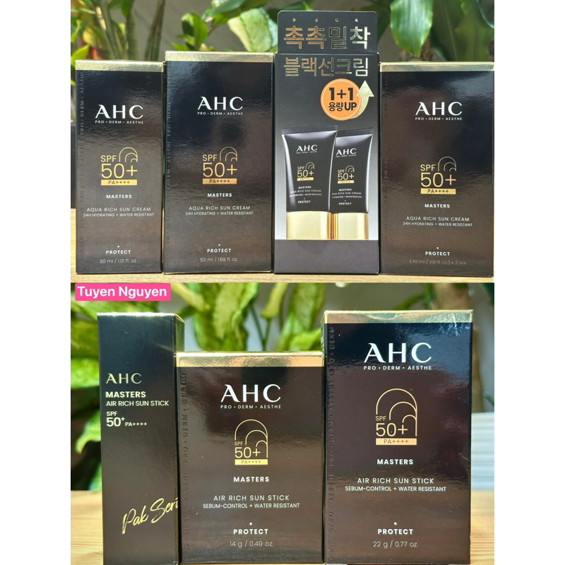 Chống nắng AHC MASTERS AIR RICH SUN STICK/ AHC Masters Aqua Rich ...