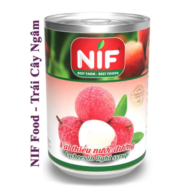 Vải Thiều Nước Đường NIF – Trái Cây Ngâm Đóng Lon 560g | Shopee Việt Nam