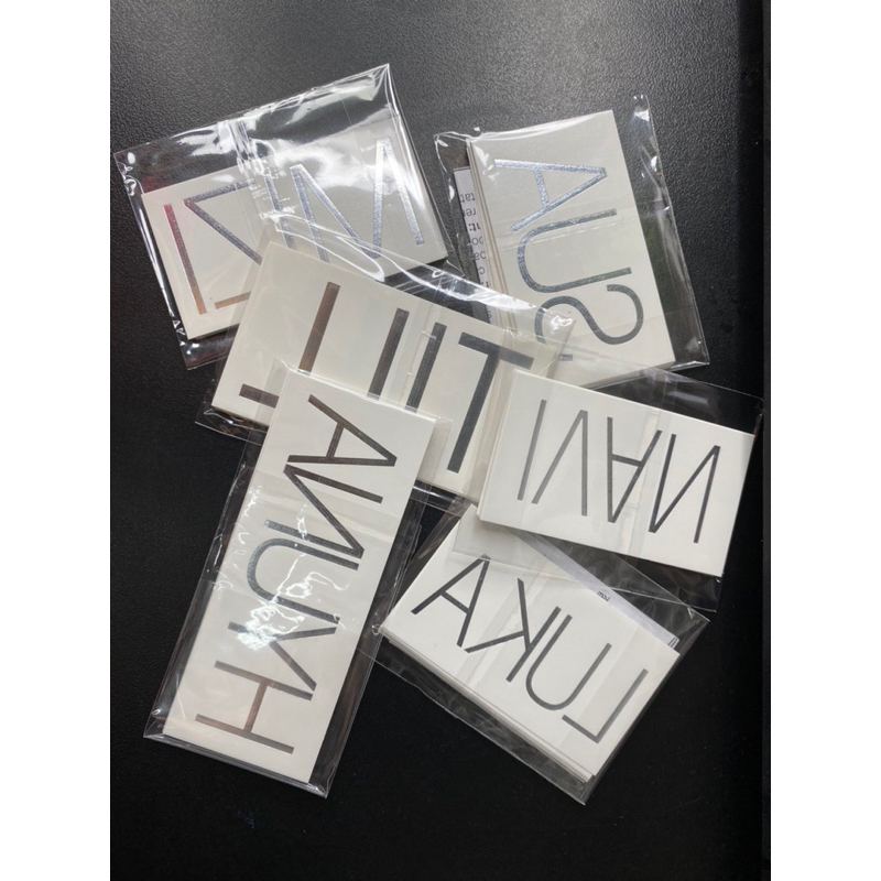 Hình xăm dán Alien Stage Luka Till Ivan Sua Mizi Huyna | Shopee Việt Nam