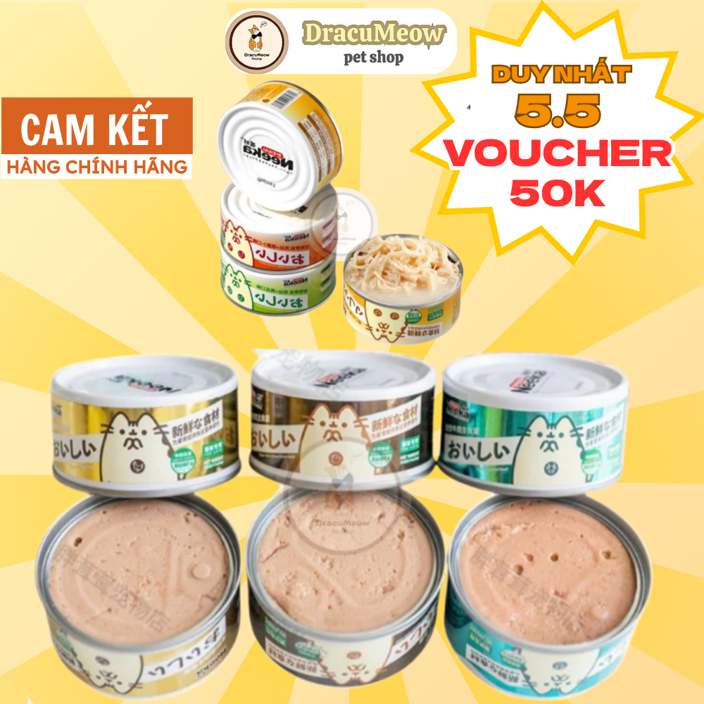 VOUCHER 50K 25/5 - Combo pate NEEKA đặc, Pate NEEKA GRAVY/ NEEKA MOUSSE ...