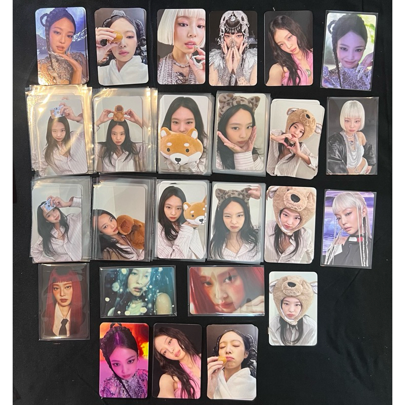 Photocard Card JENNIE BLACKPINK RUBY Apple Music Withmuu Everline Jump ...