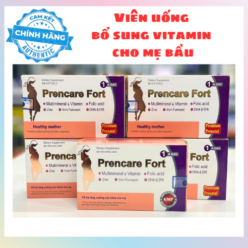 viên uống bổ cho MẸ BẦU - PRENCARE FORT | Shopee Việt Nam