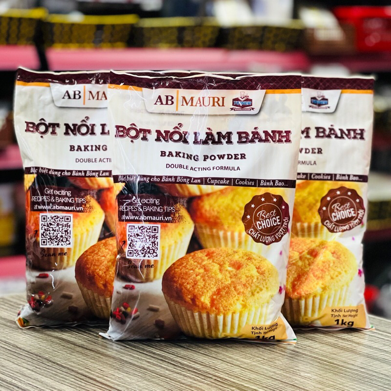 Bột nở, bột nổi Baking Powder AB Mauri 1kg (Bao bì mới) | Shopee Việt Nam
