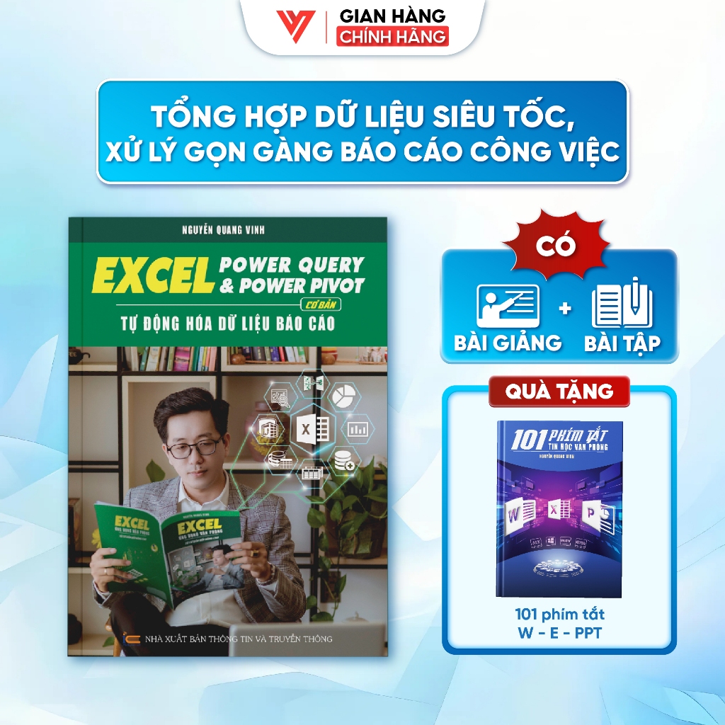 Sách Excel Power Query & Power Pivot Tin Học Văn Phòng Tự Động Hoá Dữ ...