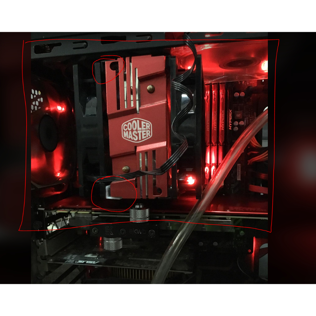 [Cover fan] - Coolermaster Evo 212 CPU fan Mount in3d | Shopee Việt Nam