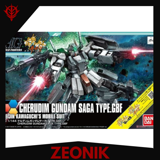 HGBF 1/144 CHERUDIM GUNDAM SAGA TYPE GBF - Chính hãng bandai | Shopee ...