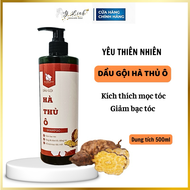 Dầu gội Hà thủ ô, dầu gội thảo dược yêu thiên nhiên, hỗ trợ mọc tóc ...
