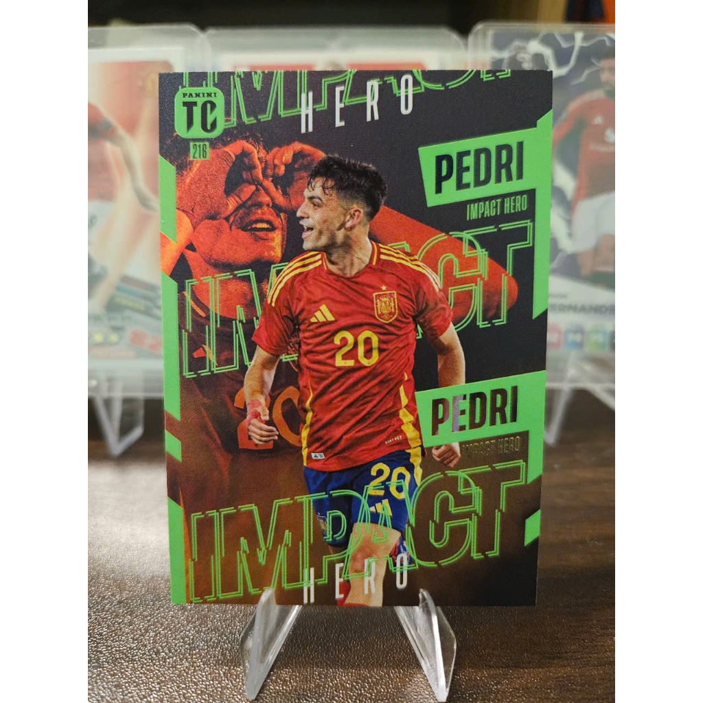 Thẻ IMPACT HERO Pedri Panini Top Class Pure Football 2025 (Spain ...