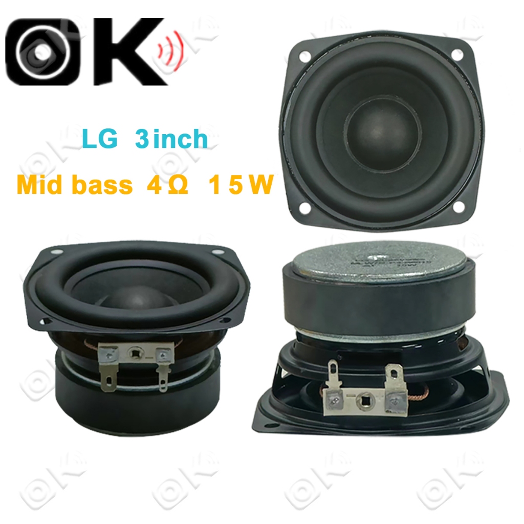 OKDIY Loa mid bass LG 3 inch 4ohm 15W Chất Âm Cao Cấp Dễ Lắp Đặt | Shopee Việt Nam
