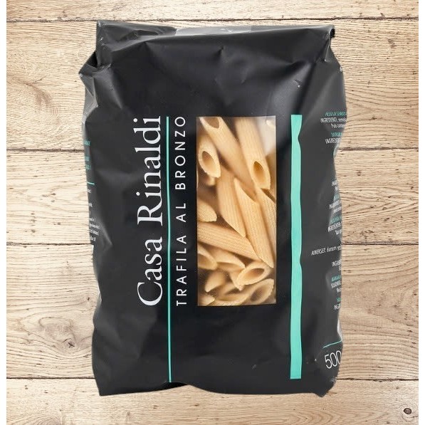 [500g - PENNE] NUI Ý DẠNG ỐNG [Italia] CASA RINALDI Penne Rigate Pasta ...