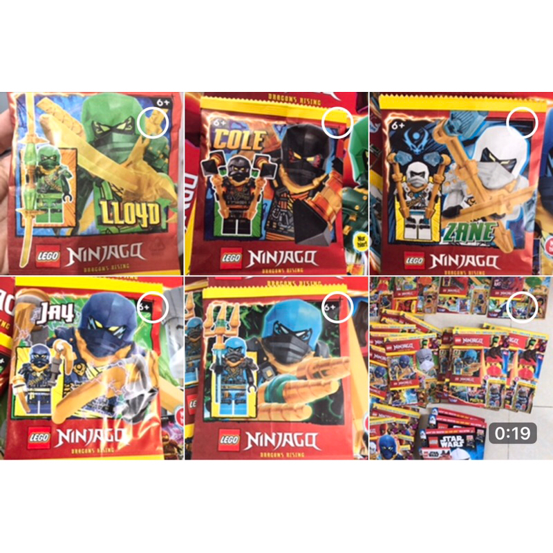 Lego Ninjago Nya Zane Cole Lloyd Jay climber | Shopee Việt Nam