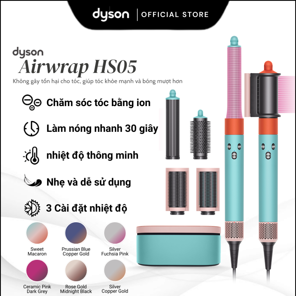 2025 Máy tạo kiểu tóc và sấy khô Dyson™ Airwrap™ 5th Complete Long ...