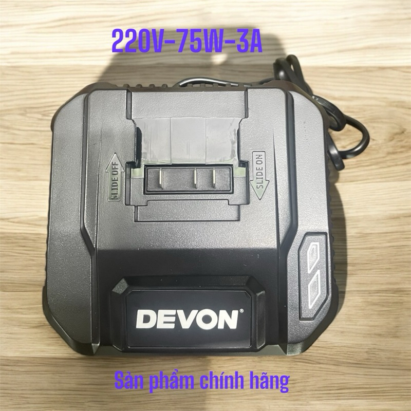 Sạc DEVON dùng cho pin 20V DEVON chính hãng | Shopee Việt Nam