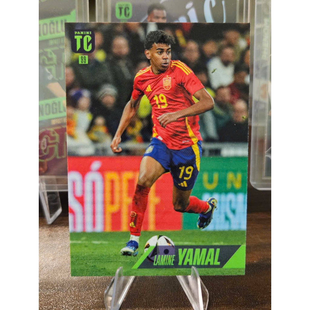 Thẻ Lamine Yamal Panini Top Class Pure Football 2025 (Spain) | Shopee ...