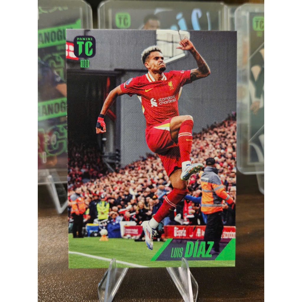 Thẻ Luiz Diaz Panini Top Class Pure Football 2025 (Liverpool) | Shopee ...