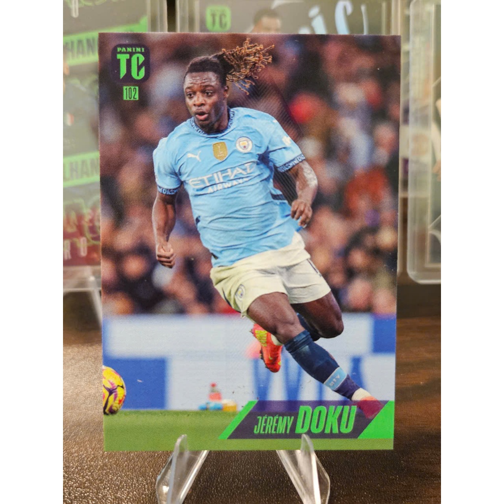 Thẻ Jeremy Doku Panini Top Class Pure Football 2025 (Manchester City ...