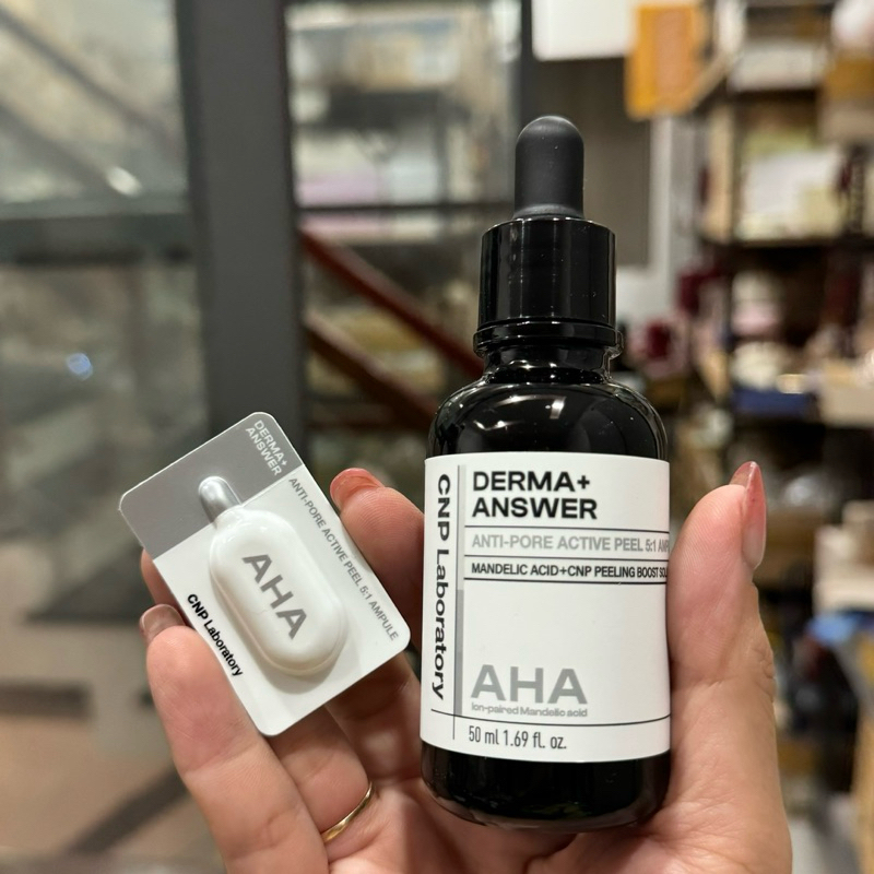 COMBO 10 VỈ TINH CHẤT AHA CNP DERMA ANSWER ANTI-PORE ACTIVE PEEL AMPULE | Shopee Việt Nam