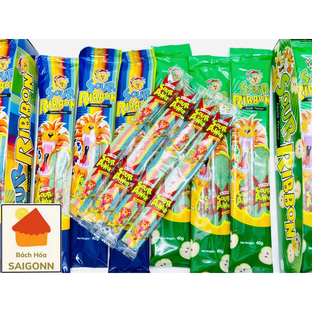 Sỉ Lốc 12 Túi Kẹo Dẻo Chua Ngọt Dạng Dây Cho Bé Siêu Ngon Chính Hãng YLF Food | Shopee Việt Nam